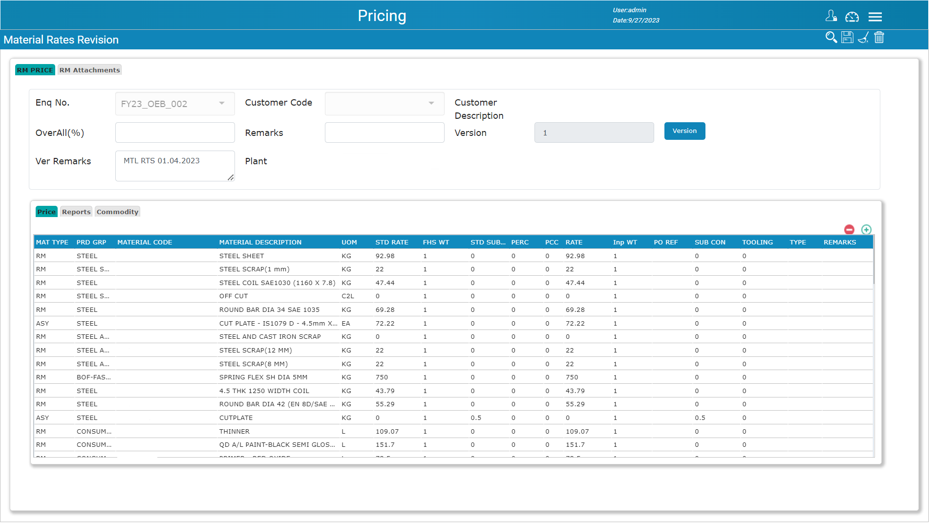 PRICING~PRO - Pro~Active Solutech